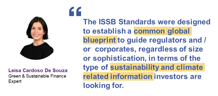 ISSB Sustainability Standards: A Common Blueprint for Sustainability ...